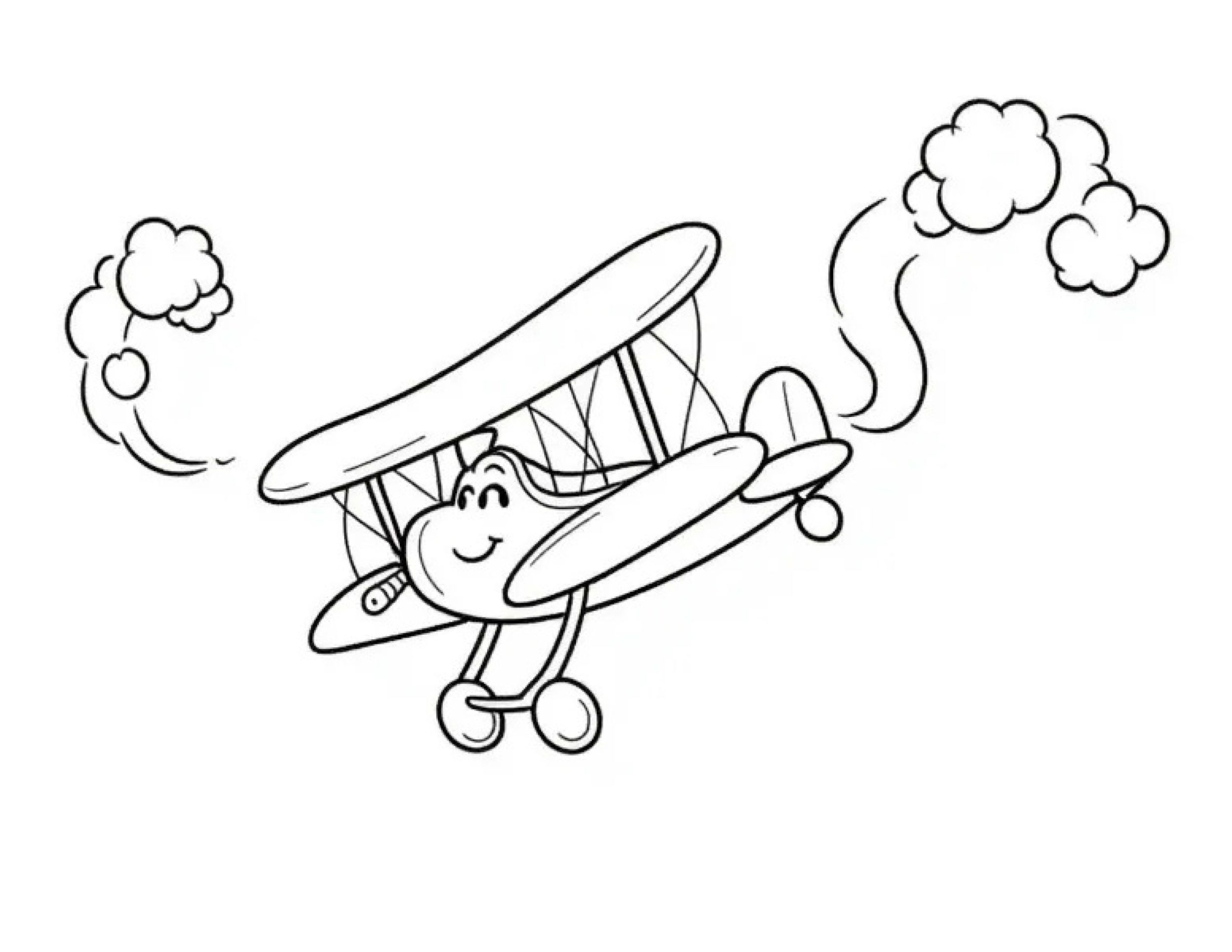 Color the Skies: 7 Free Airplane Coloring Pages for Kids! – Aviation Blog