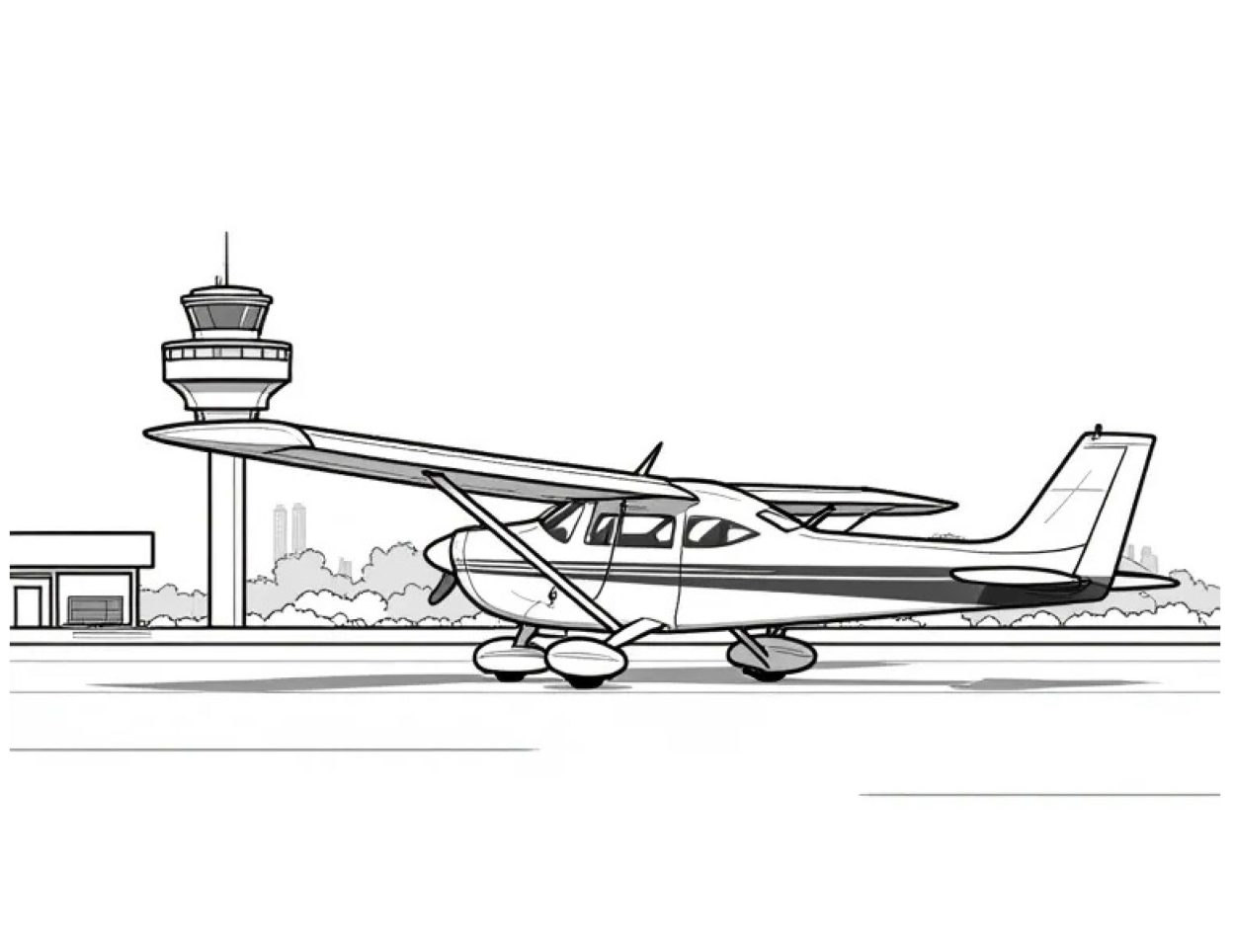 Color the Skies: 7 Free Airplane Coloring Pages for Kids! – Aviation Blog